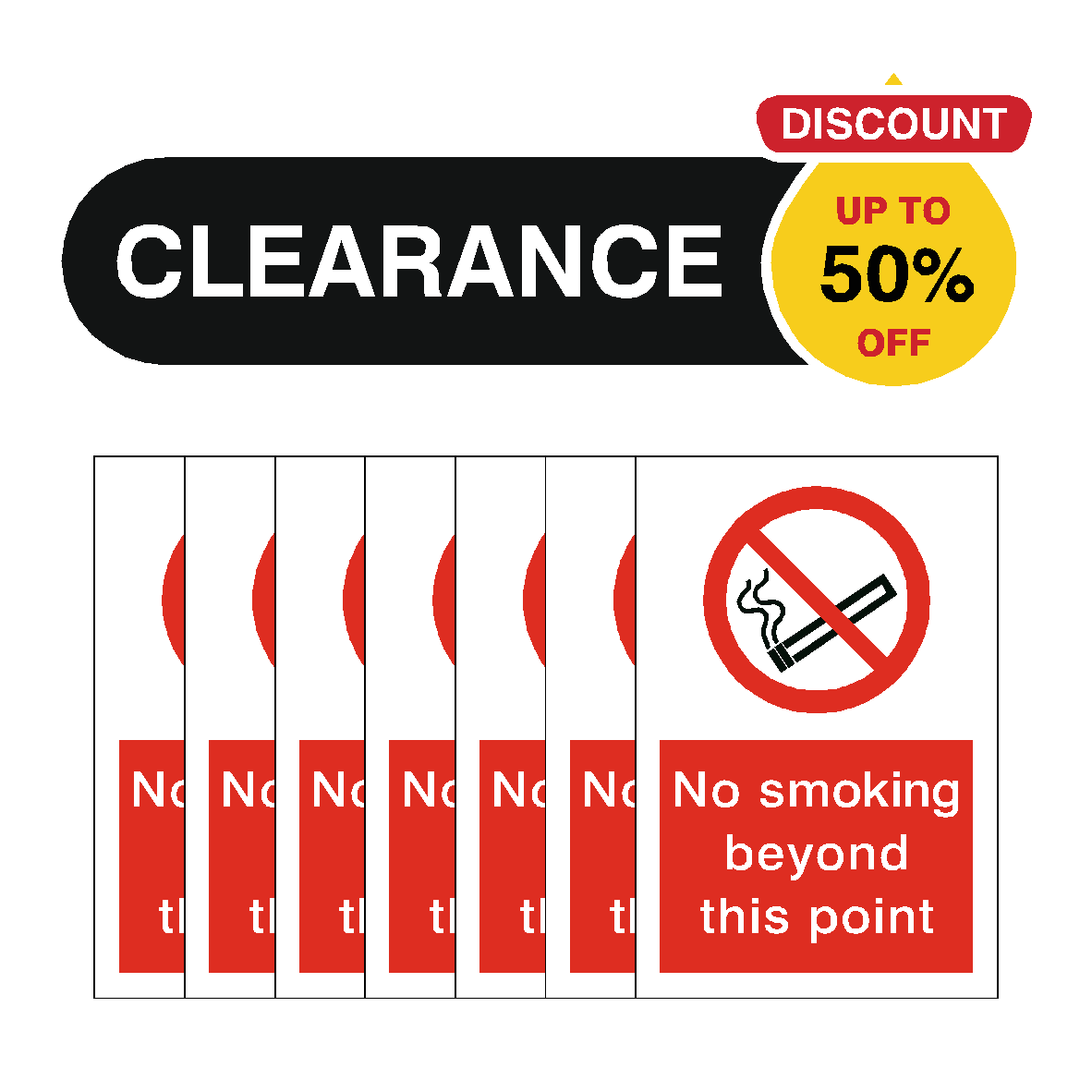Clearance Stickers | Safety-Label.co.uk