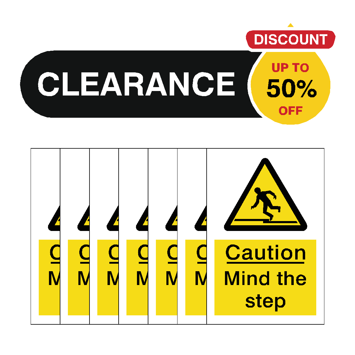 Clearance Signs | Safety-Label.co.uk