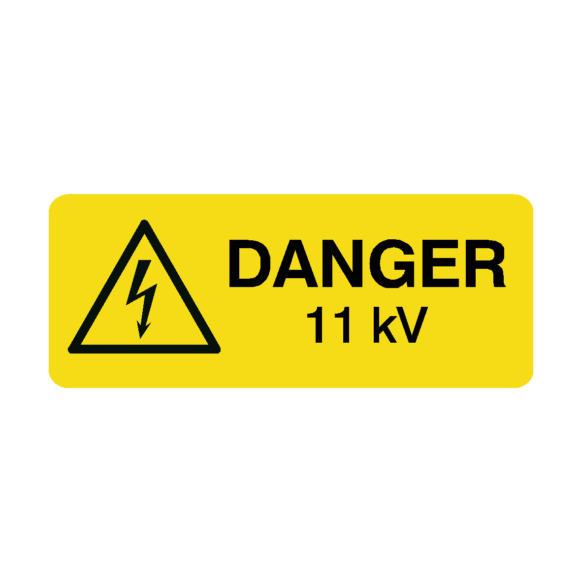 11 kV Labels Mini | Safety-Label.co.uk
