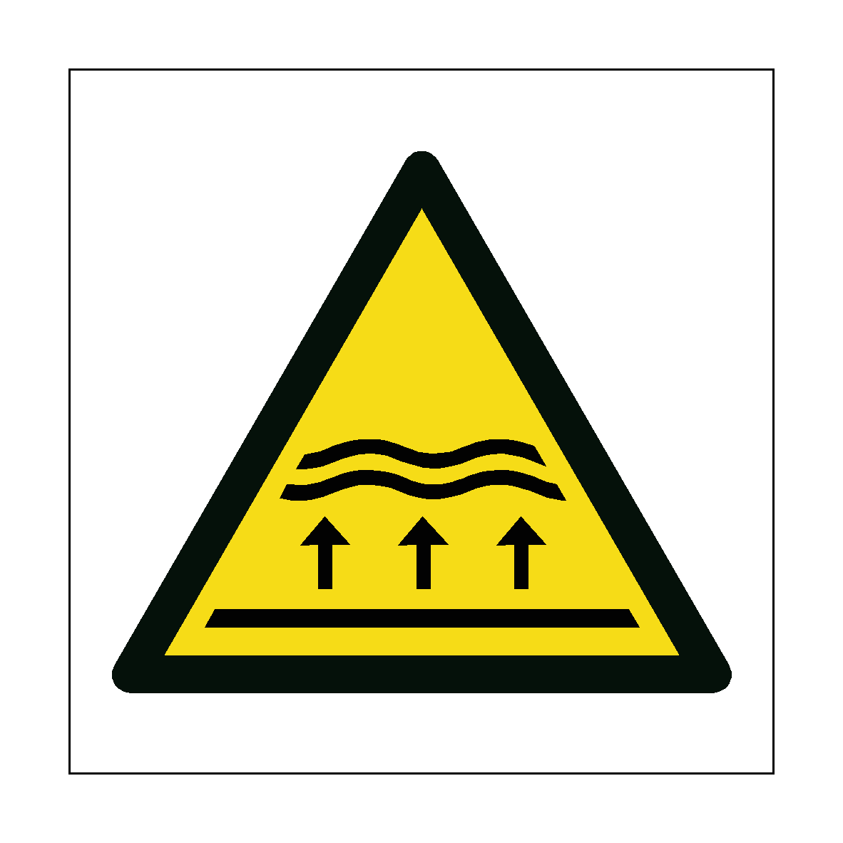 Flood Zone Hazard Symbol Label | Safety-Label.co.uk
