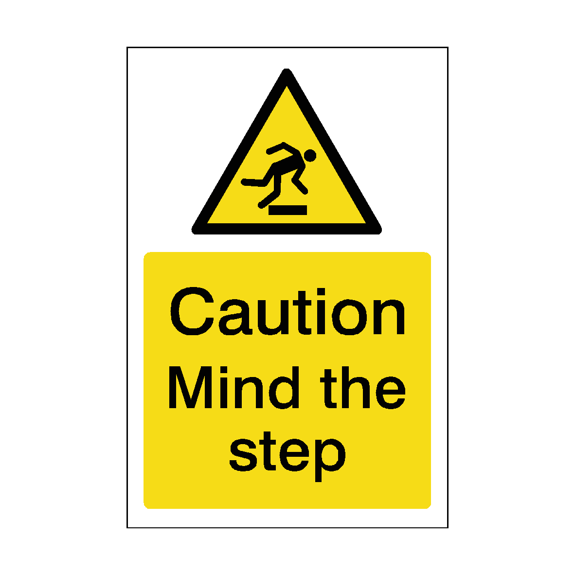 Mind The Step Sticker
