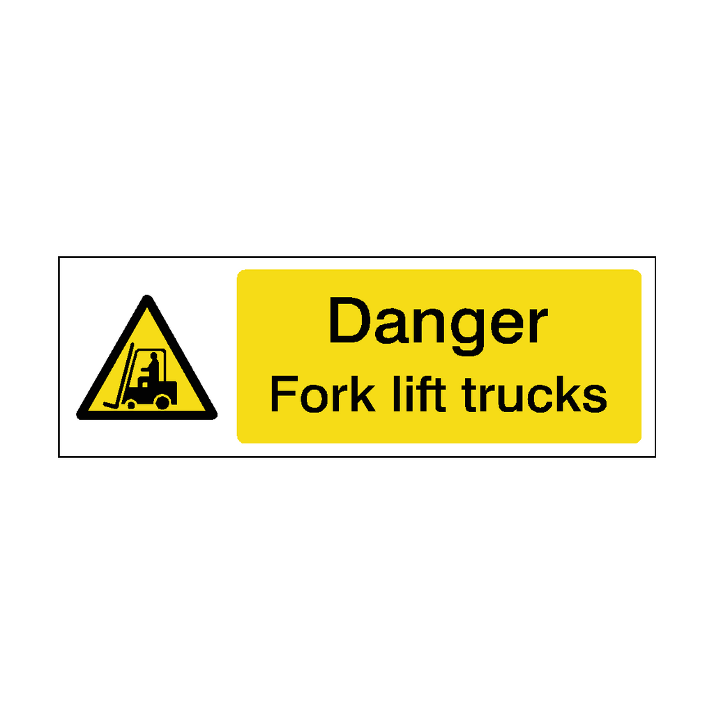 Fork Lift Trucks Label | Safety-Label.co.uk