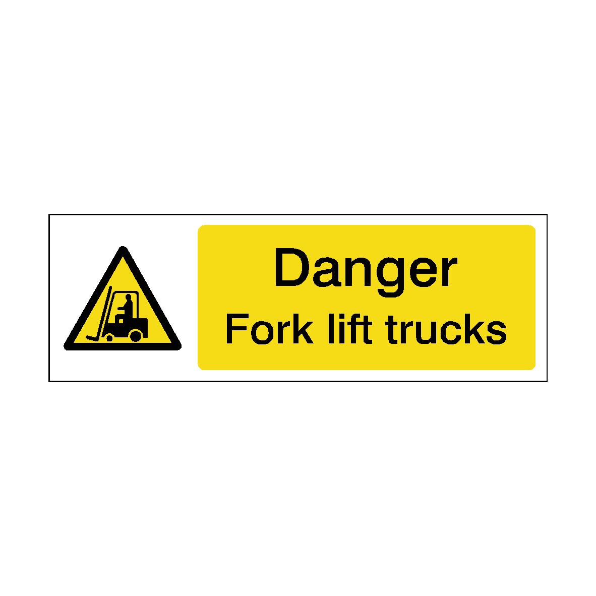 Fork Lift Trucks Label | Safety-Label.co.uk