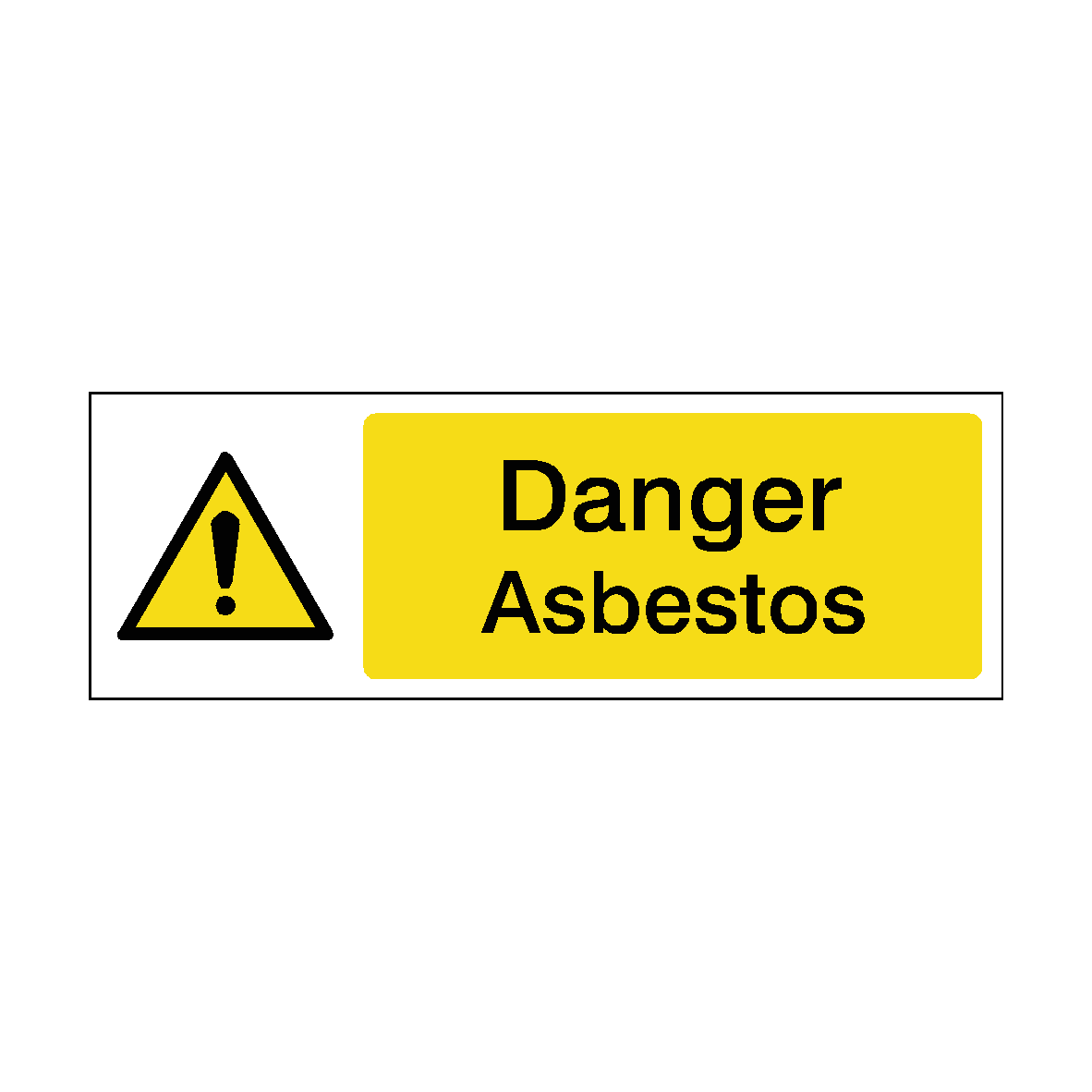 Asbestos Label | Safety-Label.co.uk
