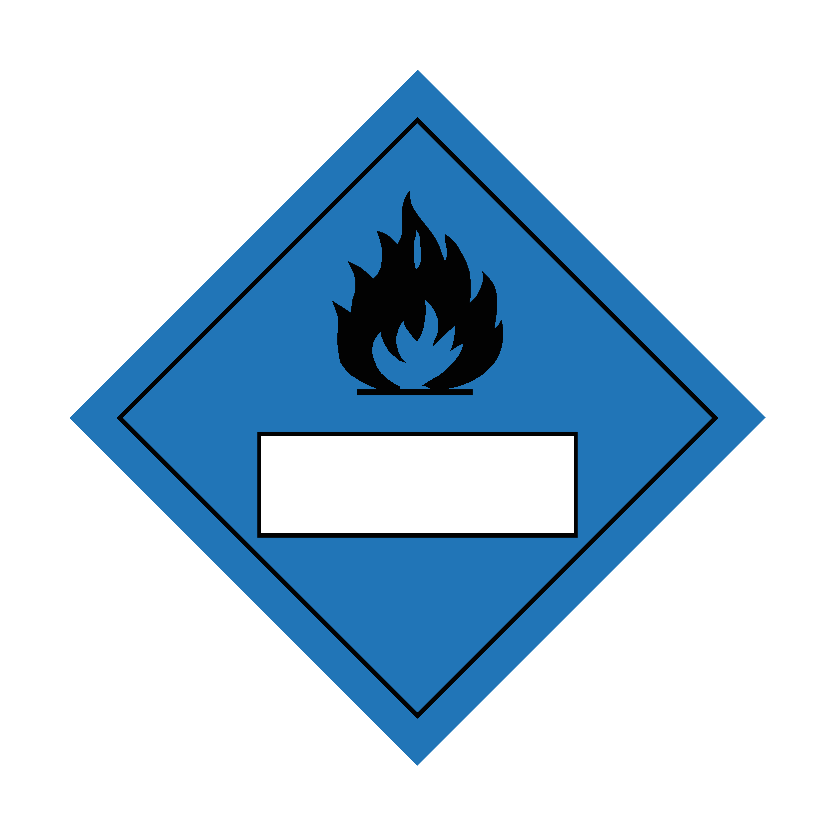 Dangerous When Wet Text Box Sticker | Safety-Label.co.uk