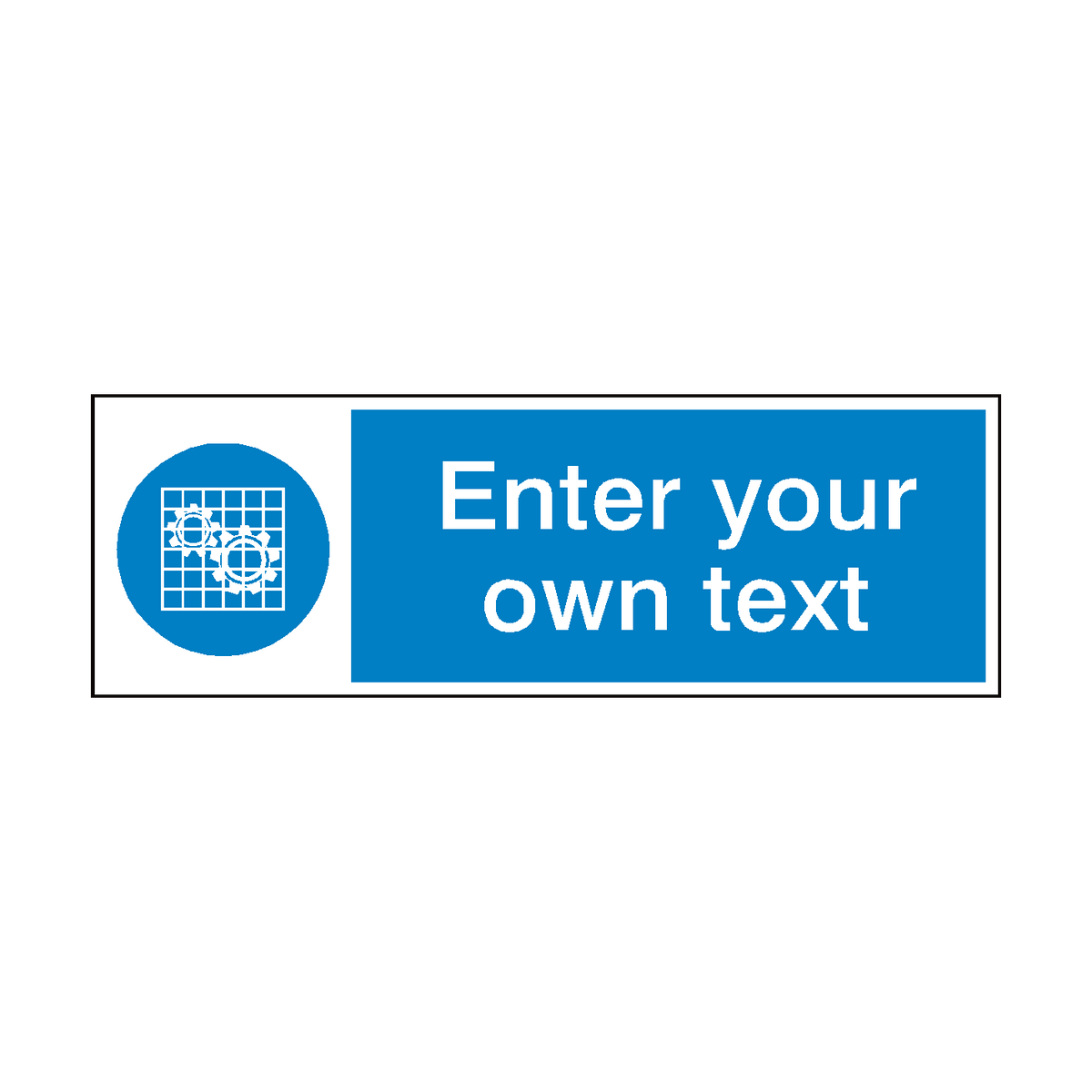 Check Guard Custom Sign | Safety-Label.co.uk