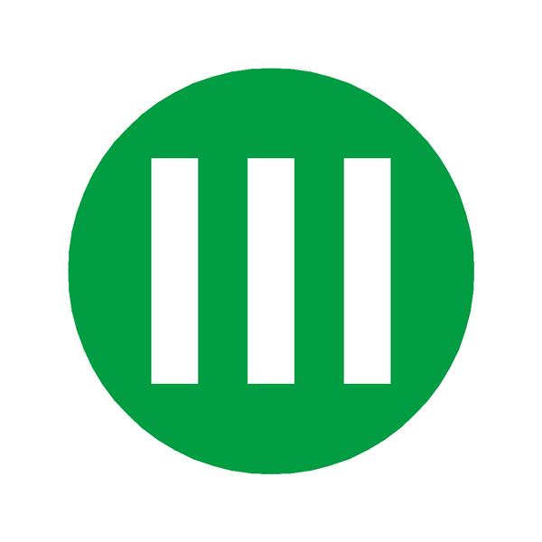 Euro 3 Green Truck Sticker | Safety-Label.co.uk