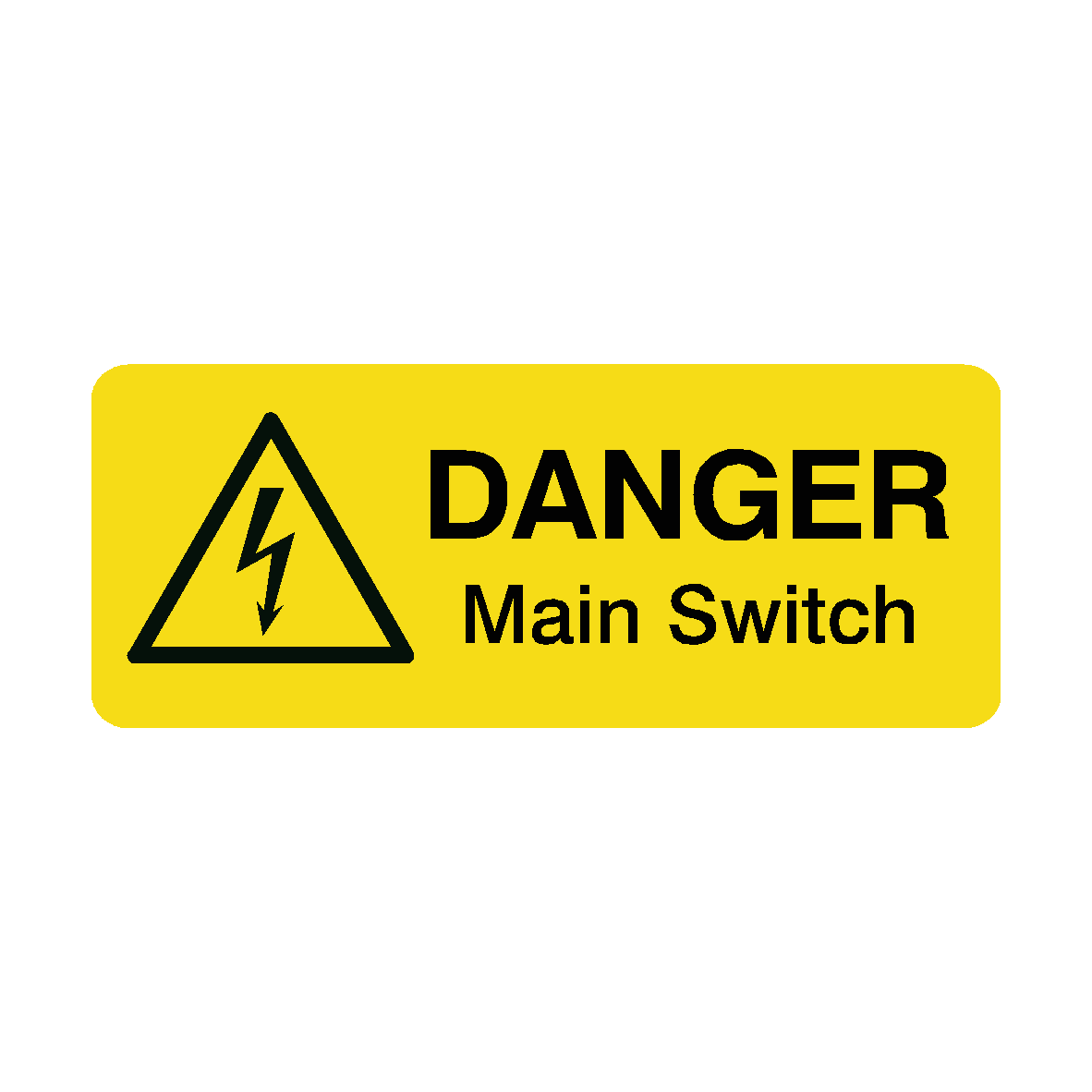 Main Switch Labels Mini | Safety-Label.co.uk