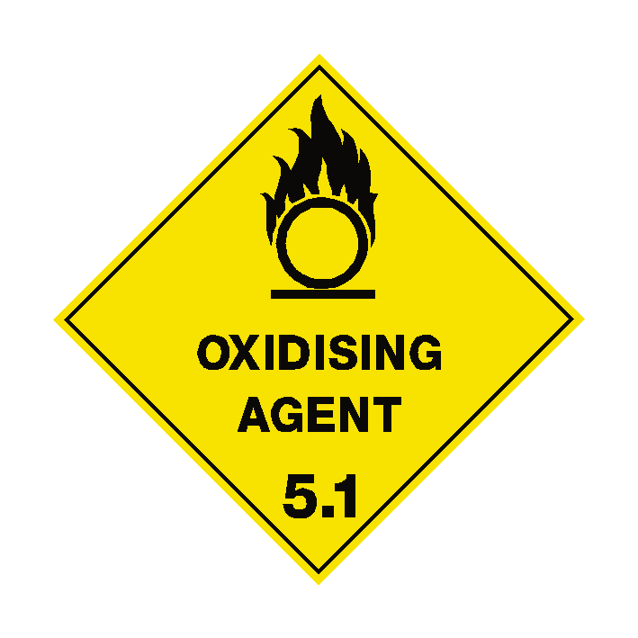 Oxidising Agent 5.1 Sign | Safety-Label.co.uk
