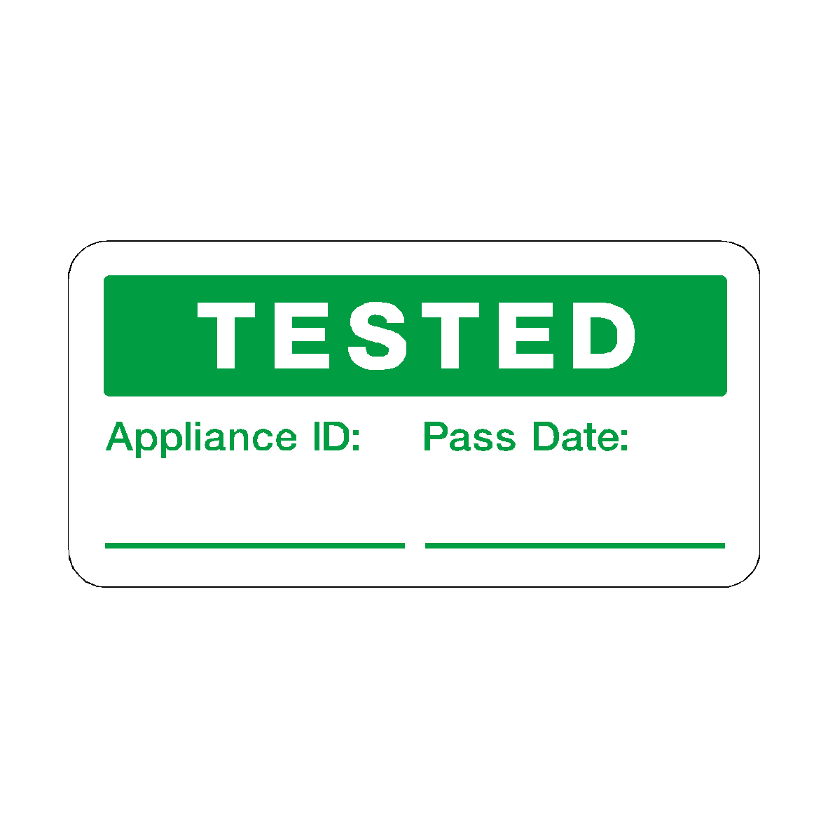 Tested Label | Safety-Label.co.uk