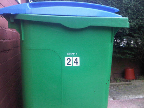 Number 1 Sticker Black | Safety-Label.co.uk