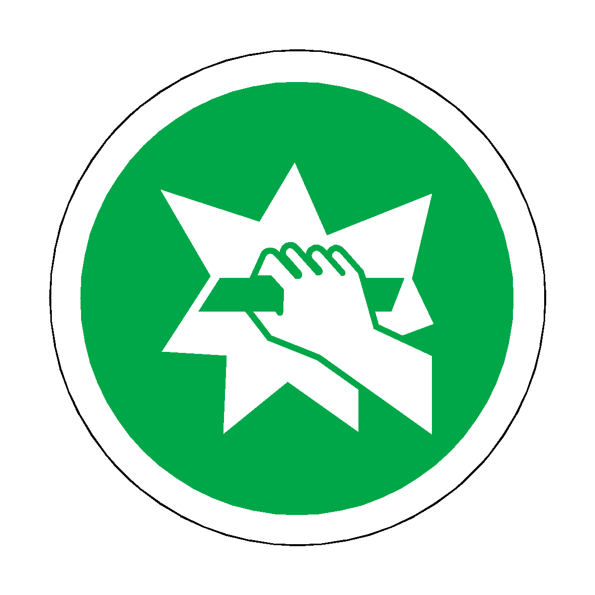 Break Glass Floor Marker Sticker | Safety-Label.co.uk