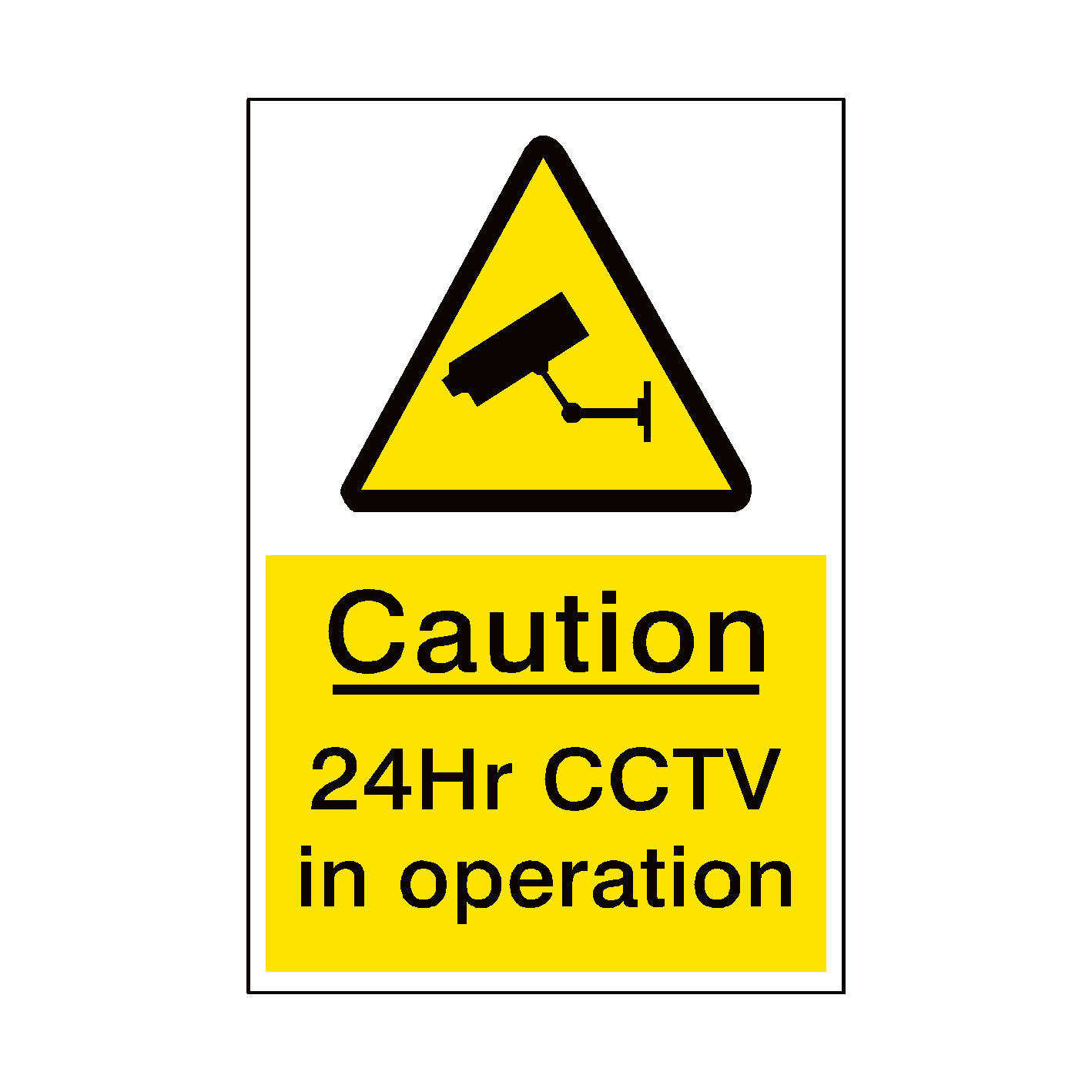 Cctv Sign