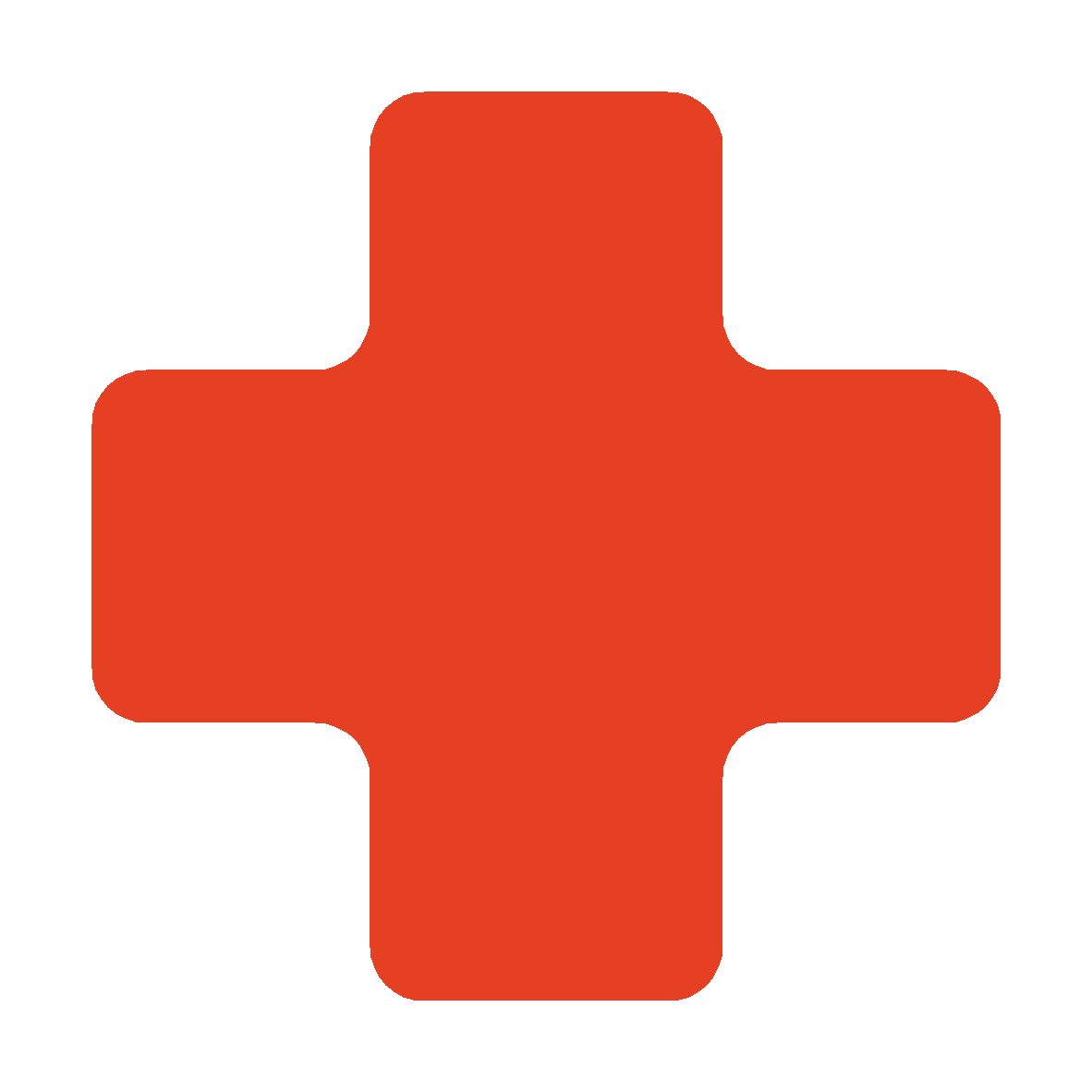 Centre Pallet Locator Floor Marker Sticker | Safety-Label.co.uk