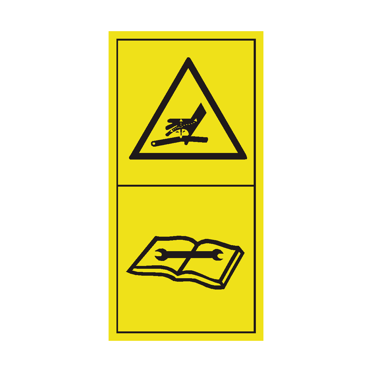 Avoid Fluid Escaping Under Pressure Sticker | Safety-Label.co.uk