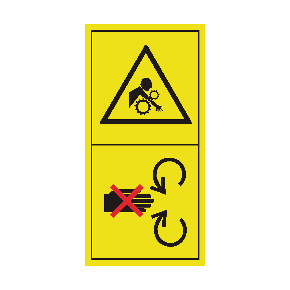 Do Not Open or Remove Safety Shield Sticker | Safety-Label.co.uk