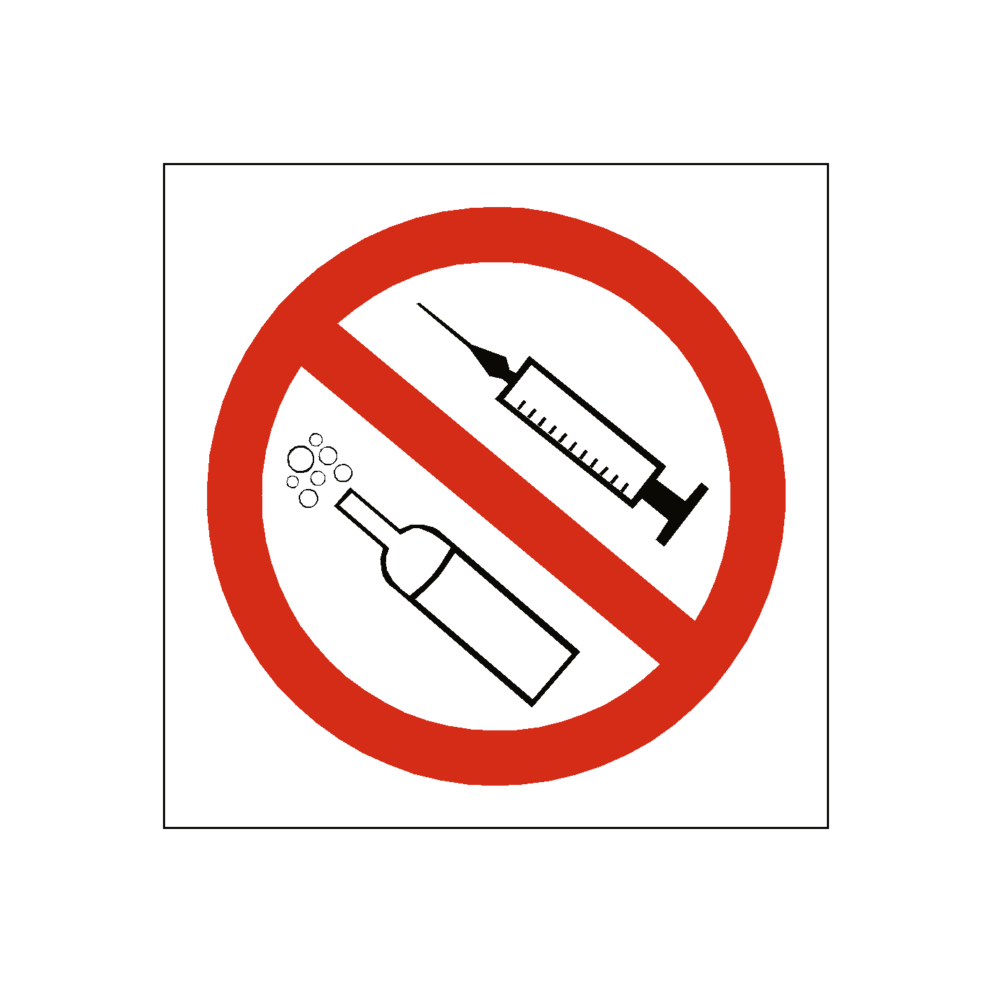 Drugs and Alcohol Warning Sign | Safety-Label.co.uk