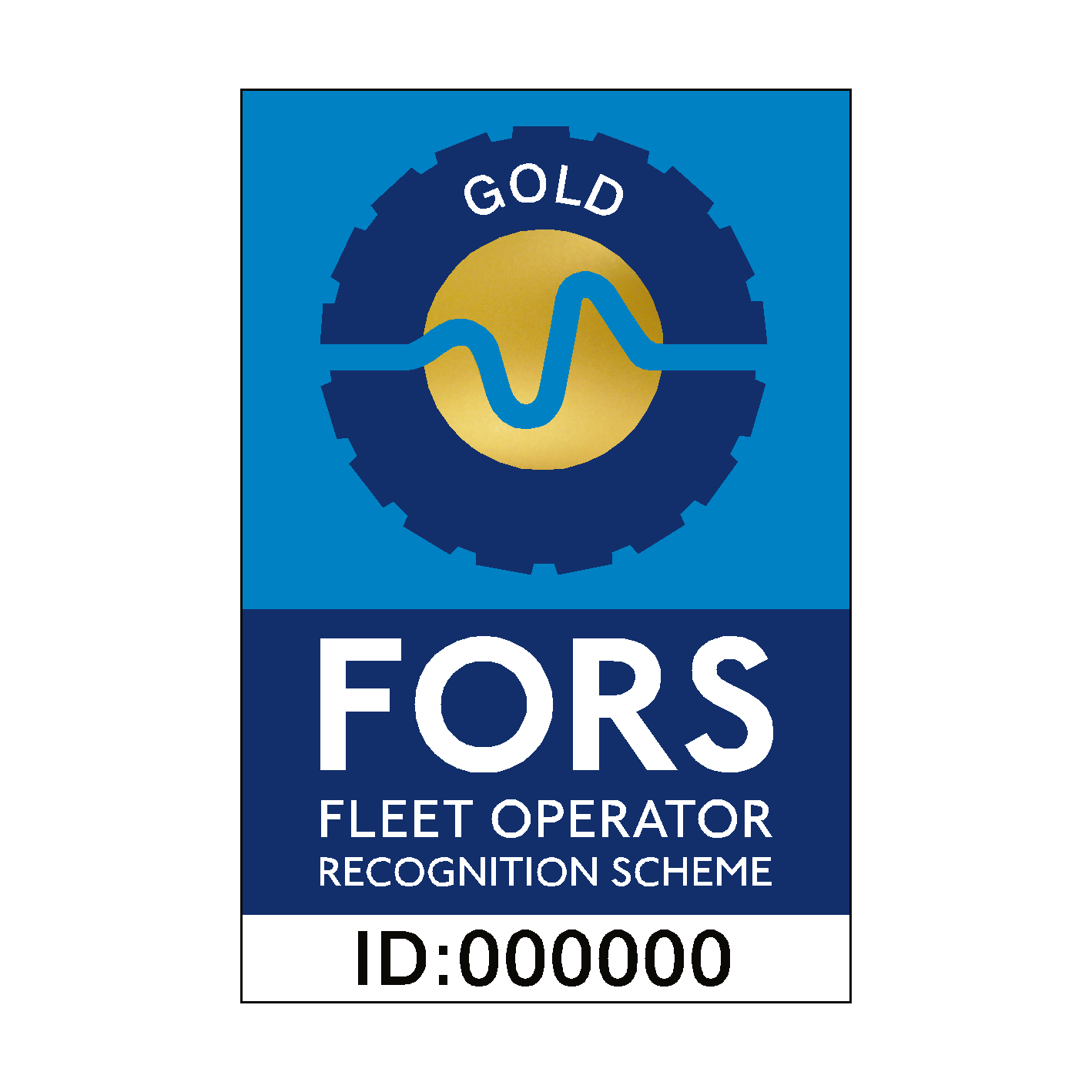 FORS Gold Sticker | Safety-Label.co.uk