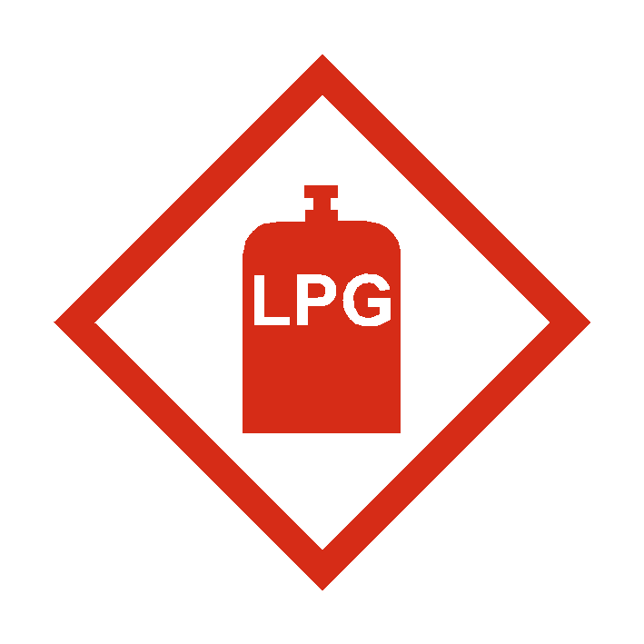 LPG Sticker | Safety-Label.co.uk