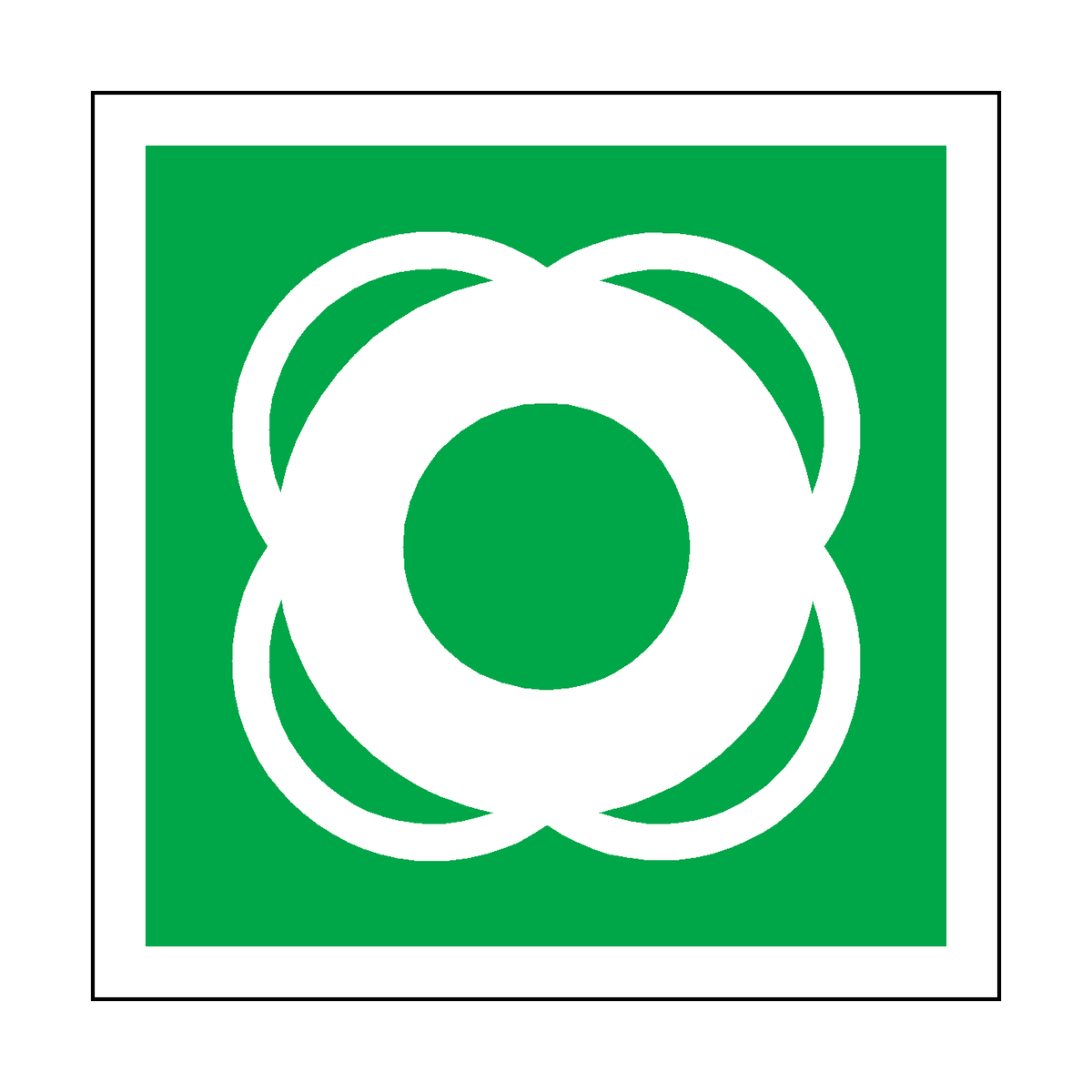 Lifebuoy Symbol Sign | Safety-Label.co.uk