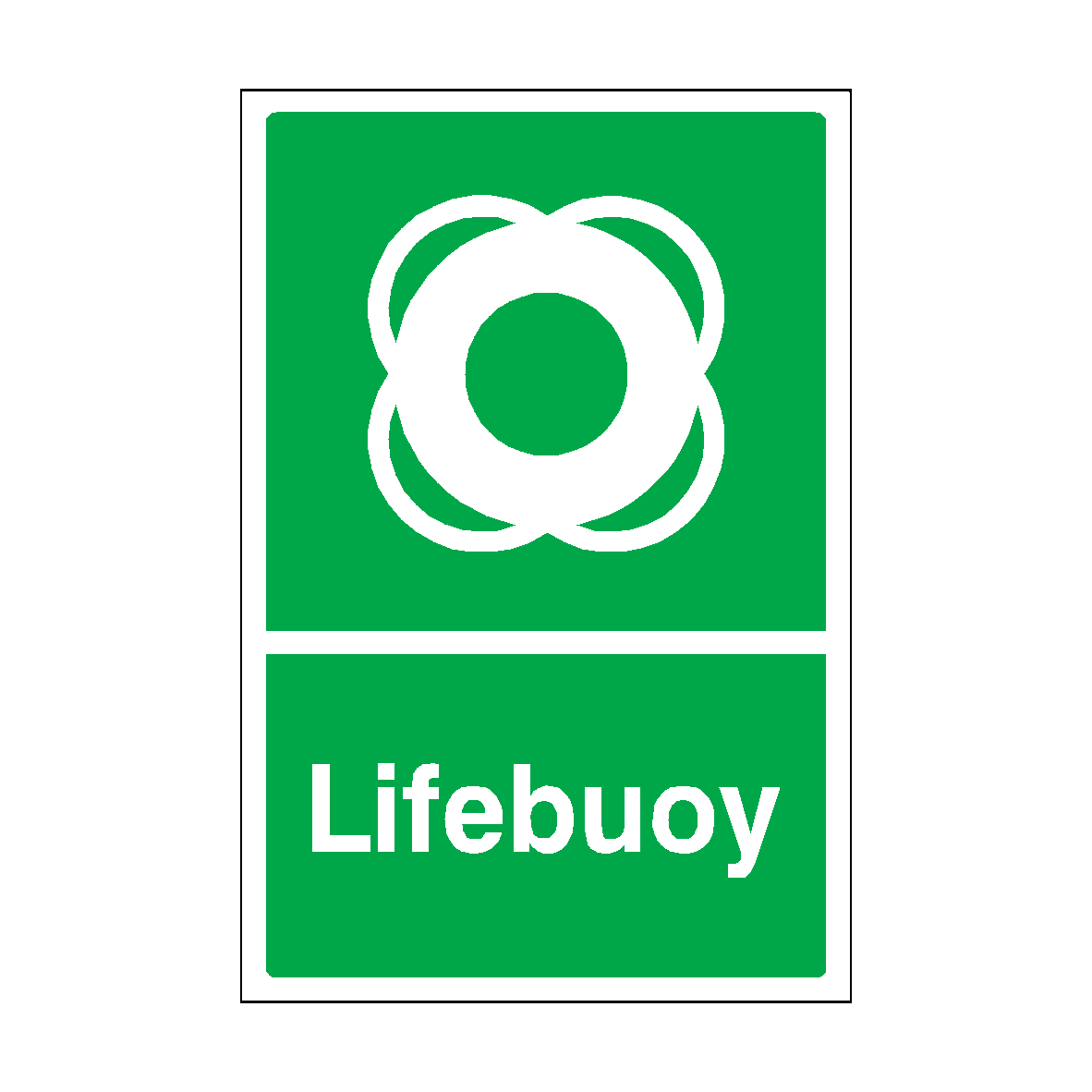 Lifebuoy Sign | Safety-Label.co.uk
