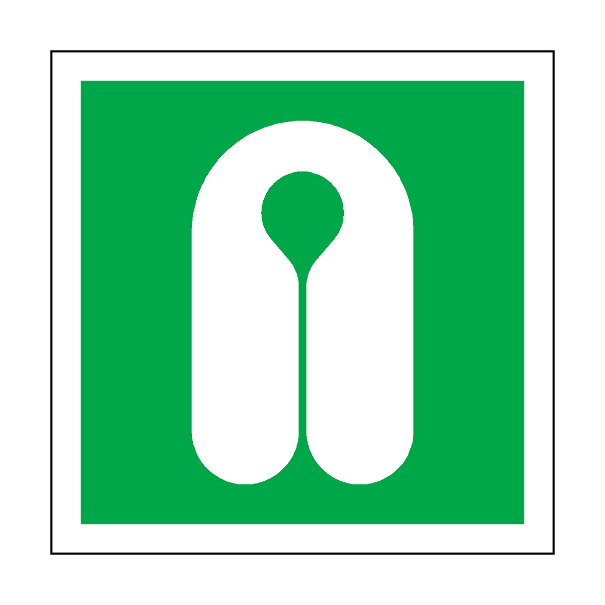 Life Jacket Symbol Sign | Safety-Label.co.uk