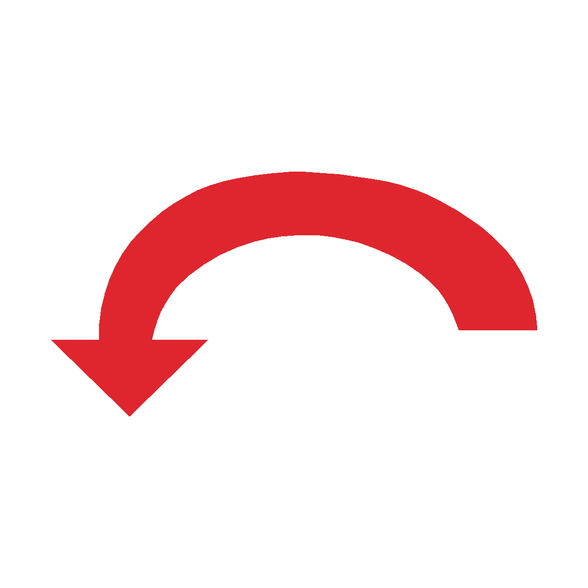 ISO 11684 Red Arrow Sticker | Safety-Label.co.uk