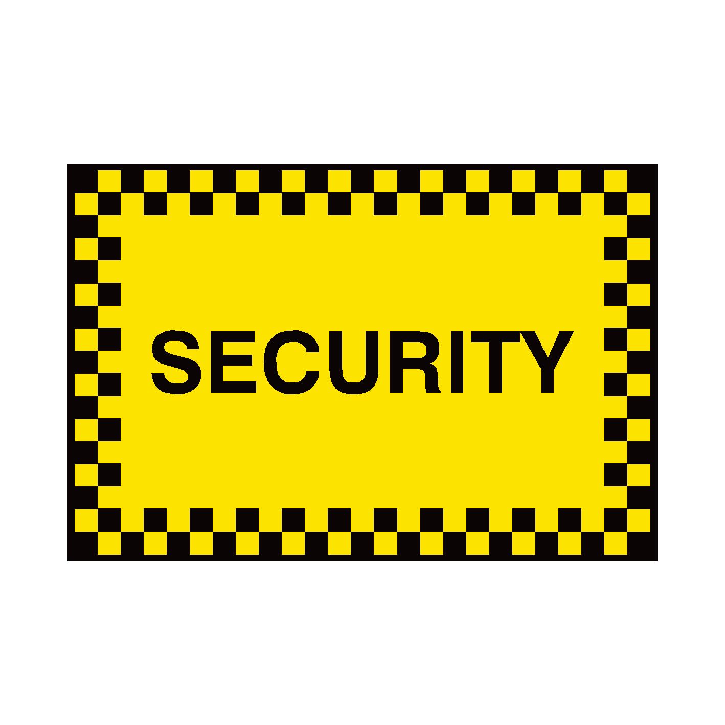 General Security Sign | Safety-Label.co.uk