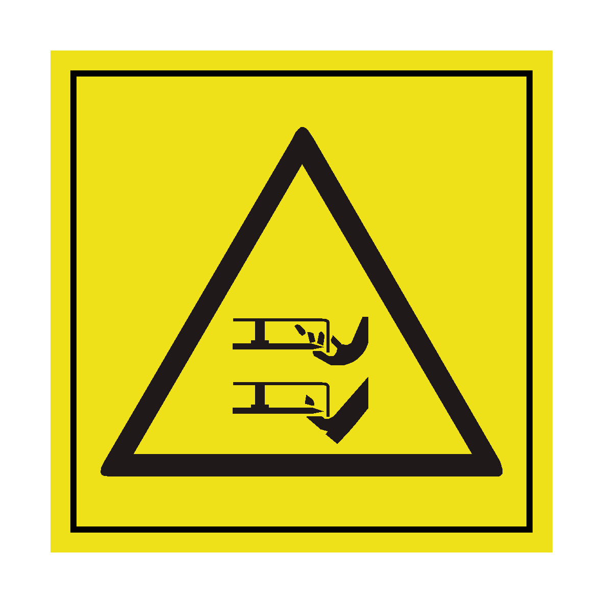 Stay Clear Of Mower Blade Label | Safety-Label.co.uk