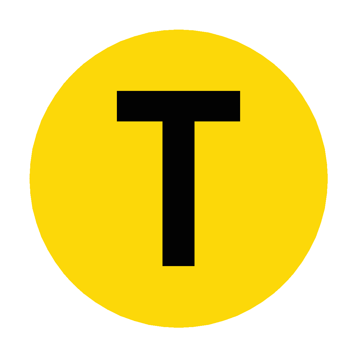 Letter T Floor Marker | Safety-Label.co.uk