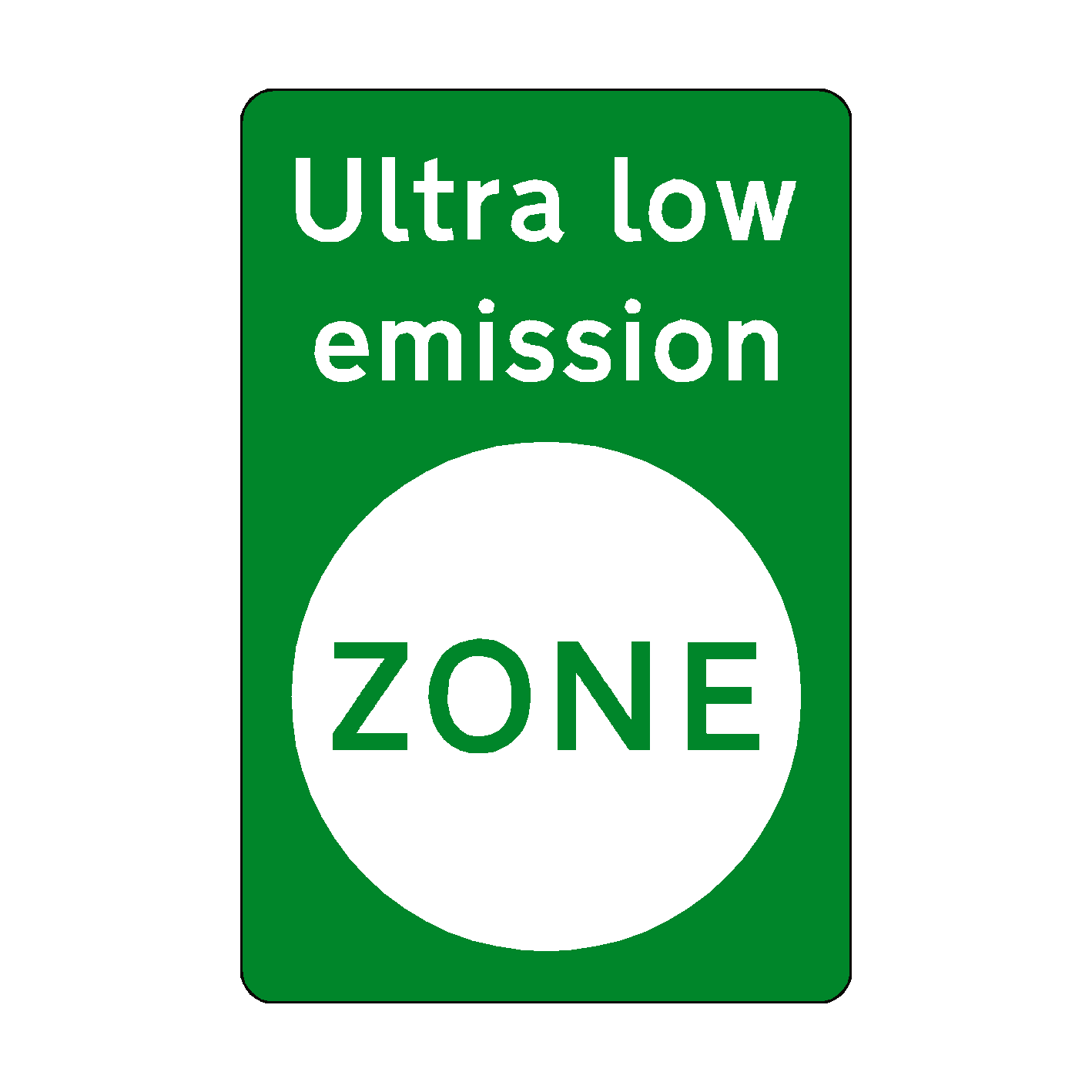 Ultra Low Emission Zone Sticker | Safety-Label.co.uk