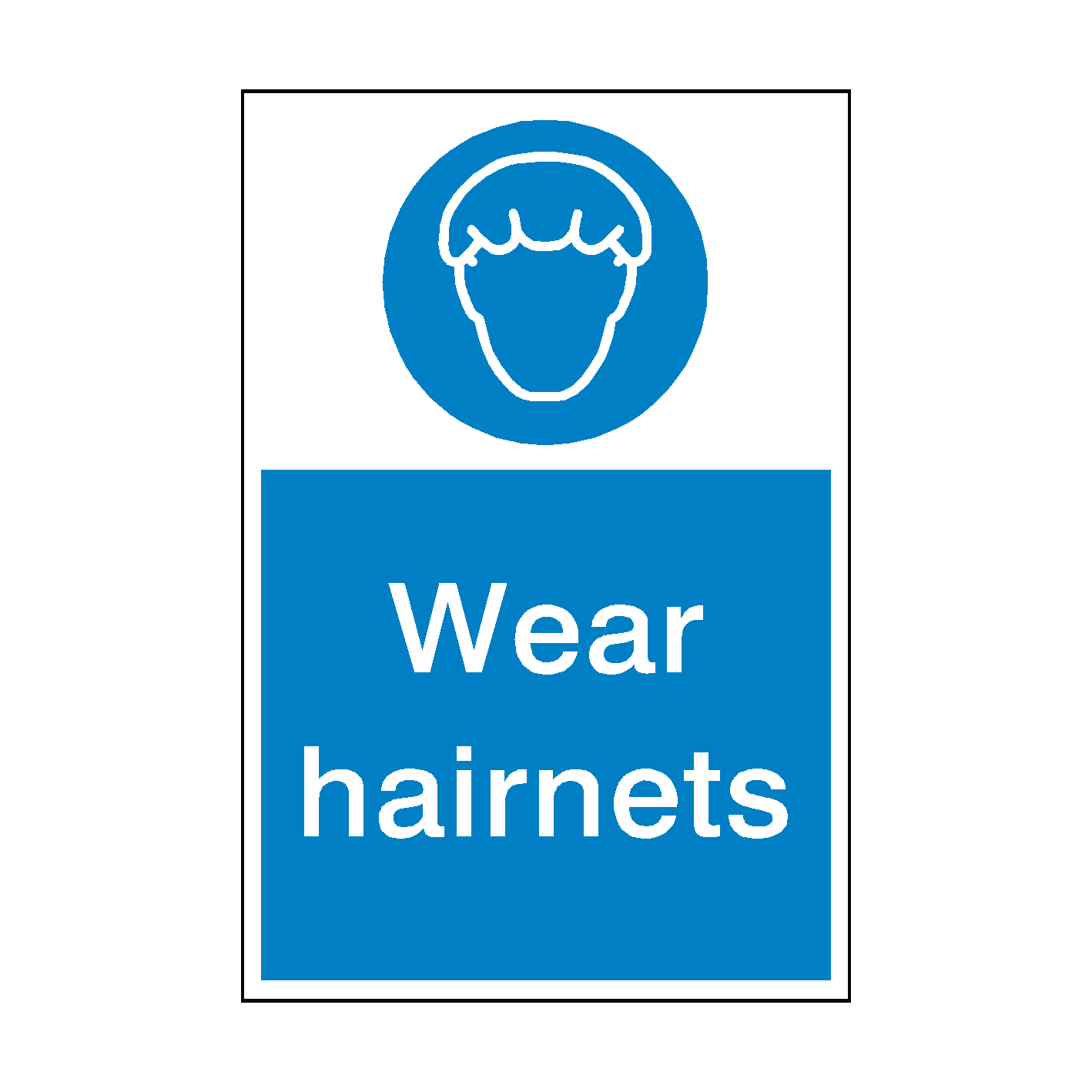 Wear Hairnets Sign | Safety-Label.co.uk