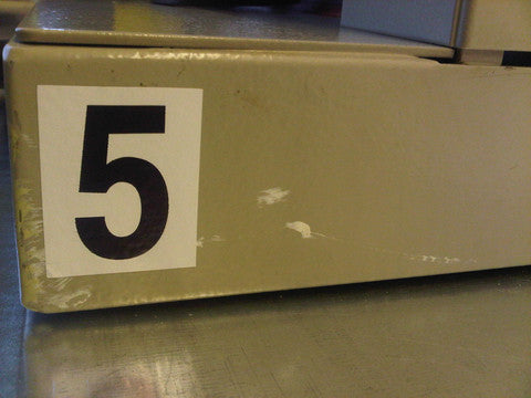 Number 5 Sticker Black | Safety-Label.co.uk