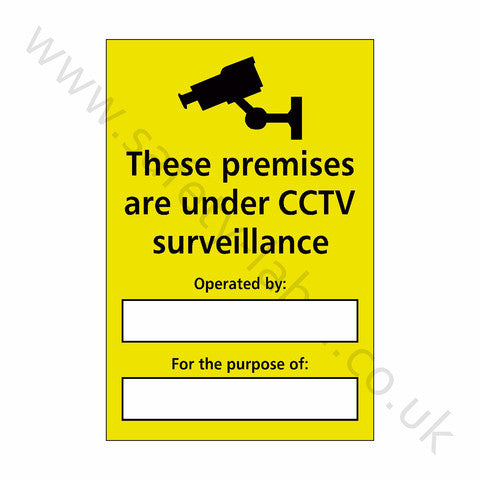 CCTV Sticker