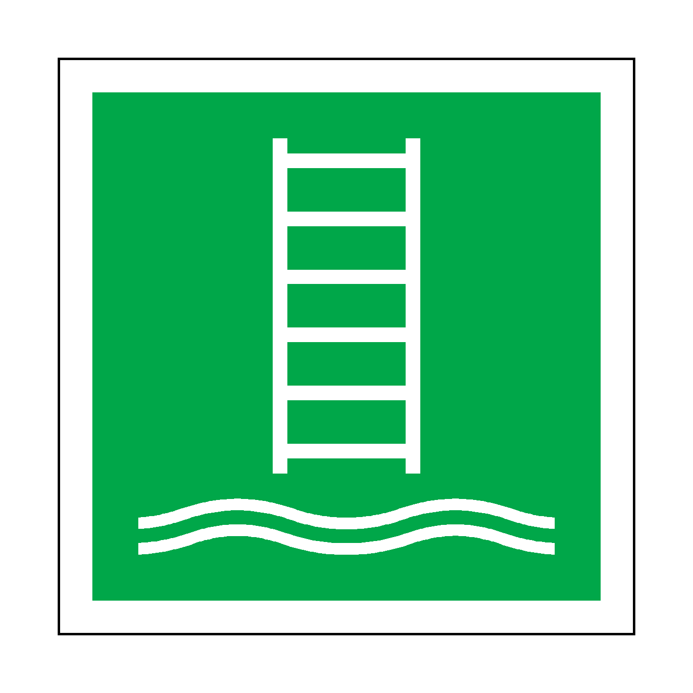 Embarkation Ladder Label | Safety-Label.co.uk