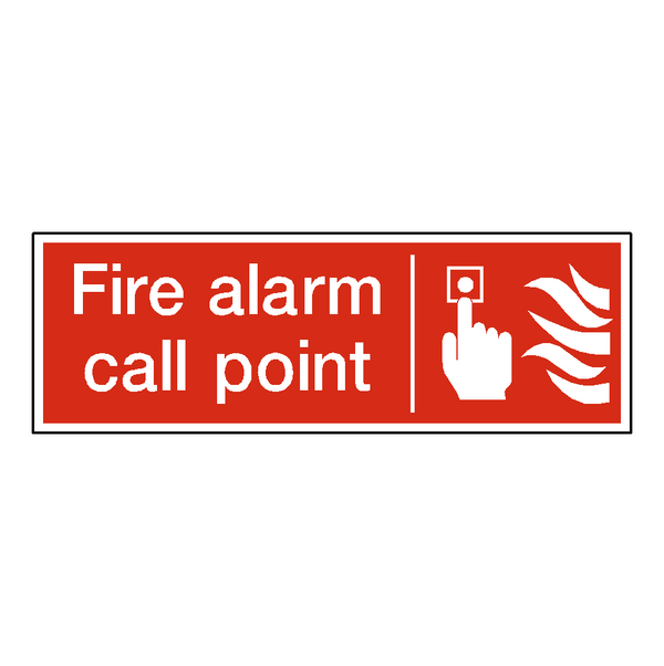 Fire Alarm Call Point Sign | Safety-Label.co.uk