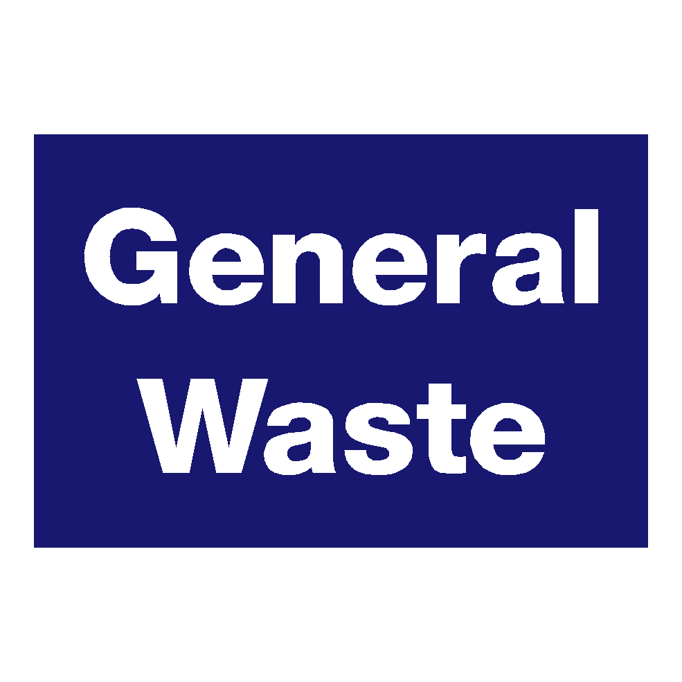 General Waste Sticker | Safety-Label.co.uk