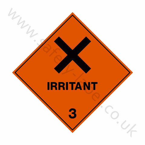 Irritant 3 Sign | Safety-Label.co.uk