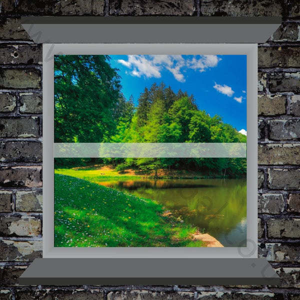 Frosted Window Stripe | Safety-Label.co.uk